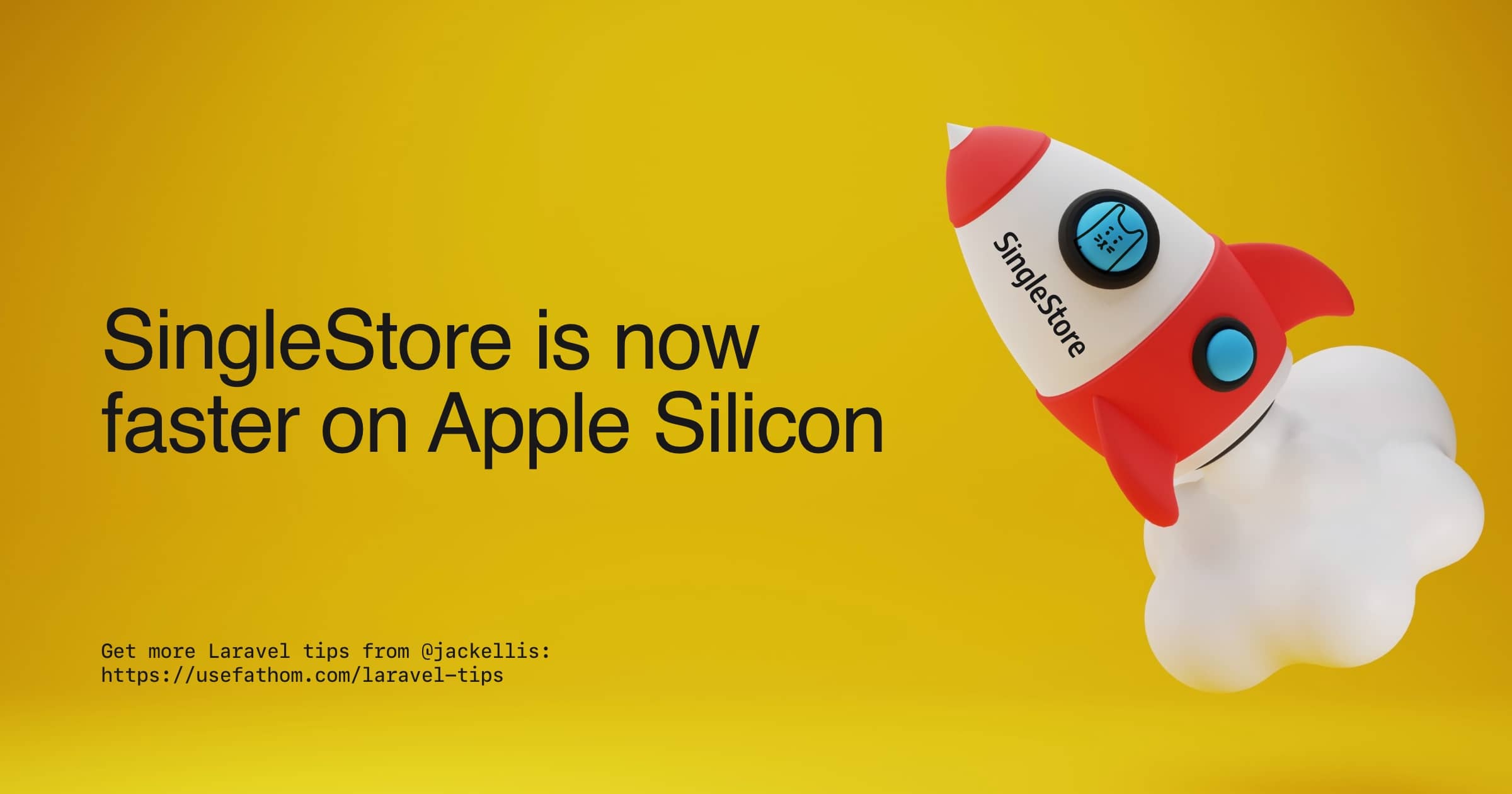SingleStore is now faster on Apple Silicon - Fathom Analytics